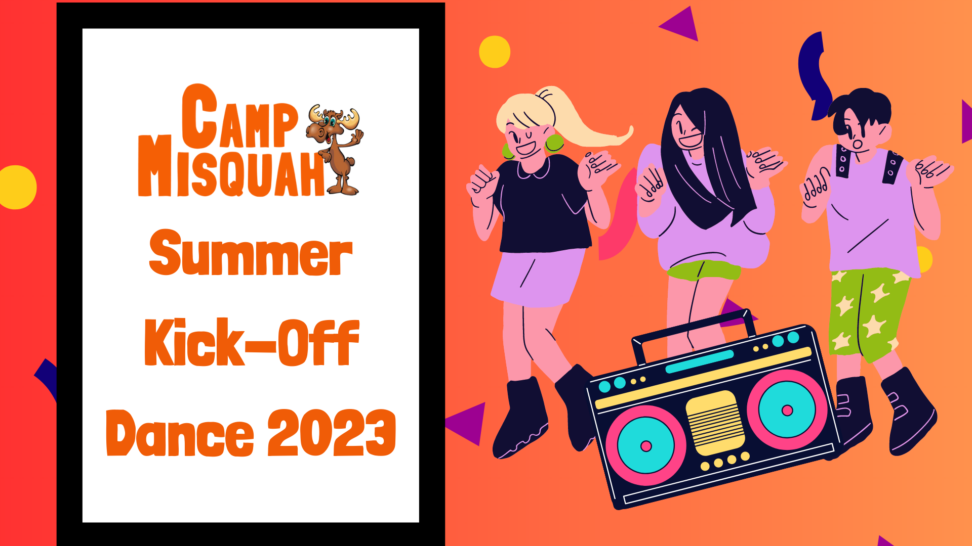 2023 Summer Kick-Off Dance — Camp Misquah