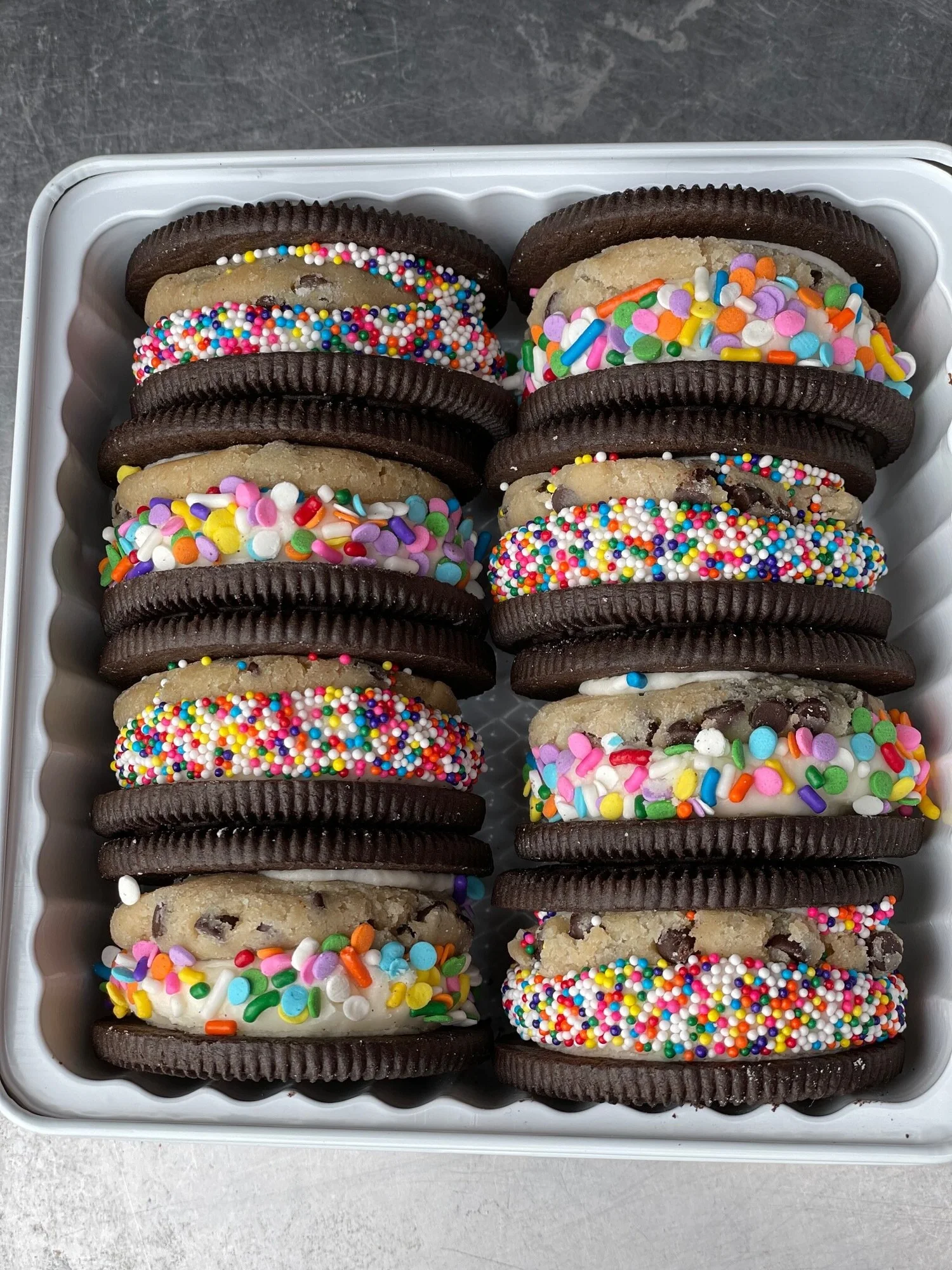Cookie Dough Covered Oreos