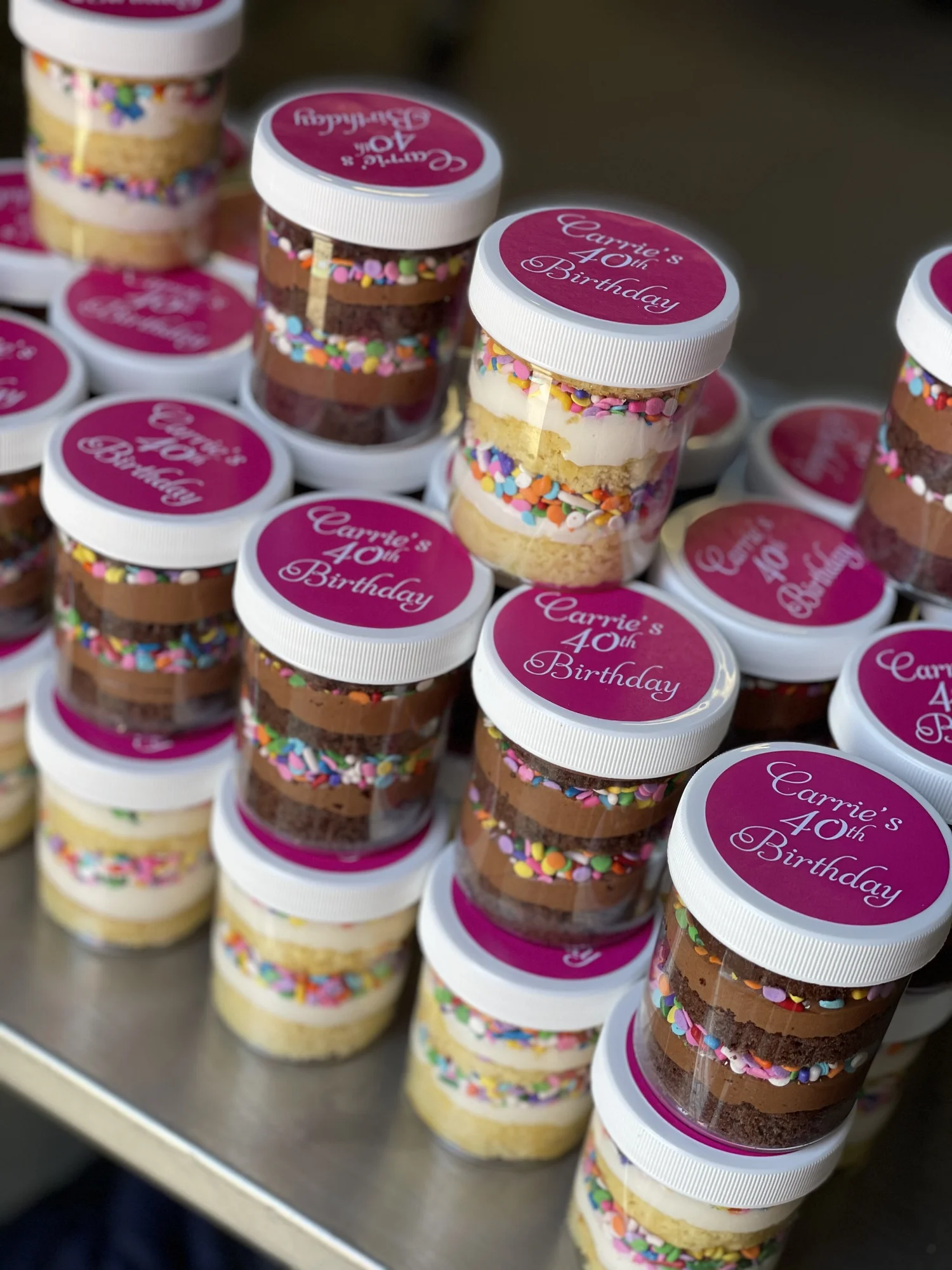 Cake In A Jar