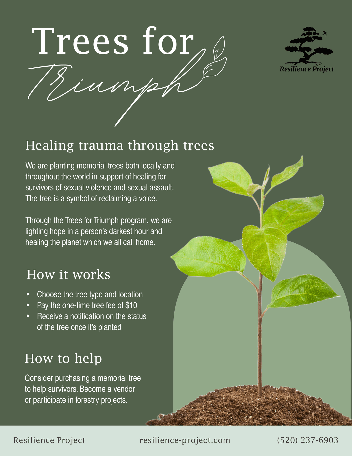 Trees for Triumph — Resilience Project // Tucson// Minneapolis
