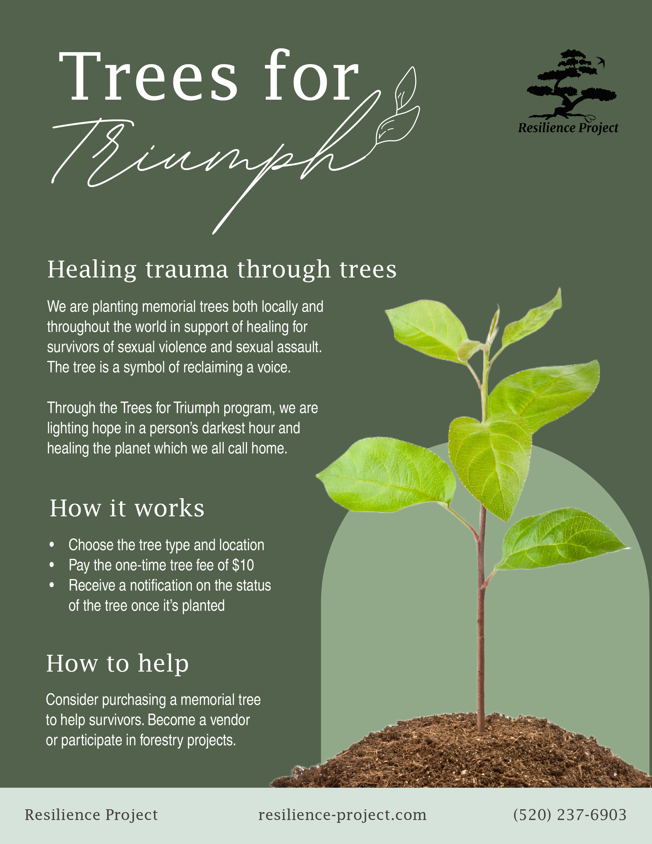 Trees for Triumph — Resilience Project // Tucson// Minneapolis