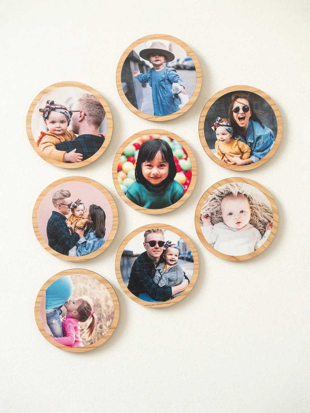 Large Circle Photo Block