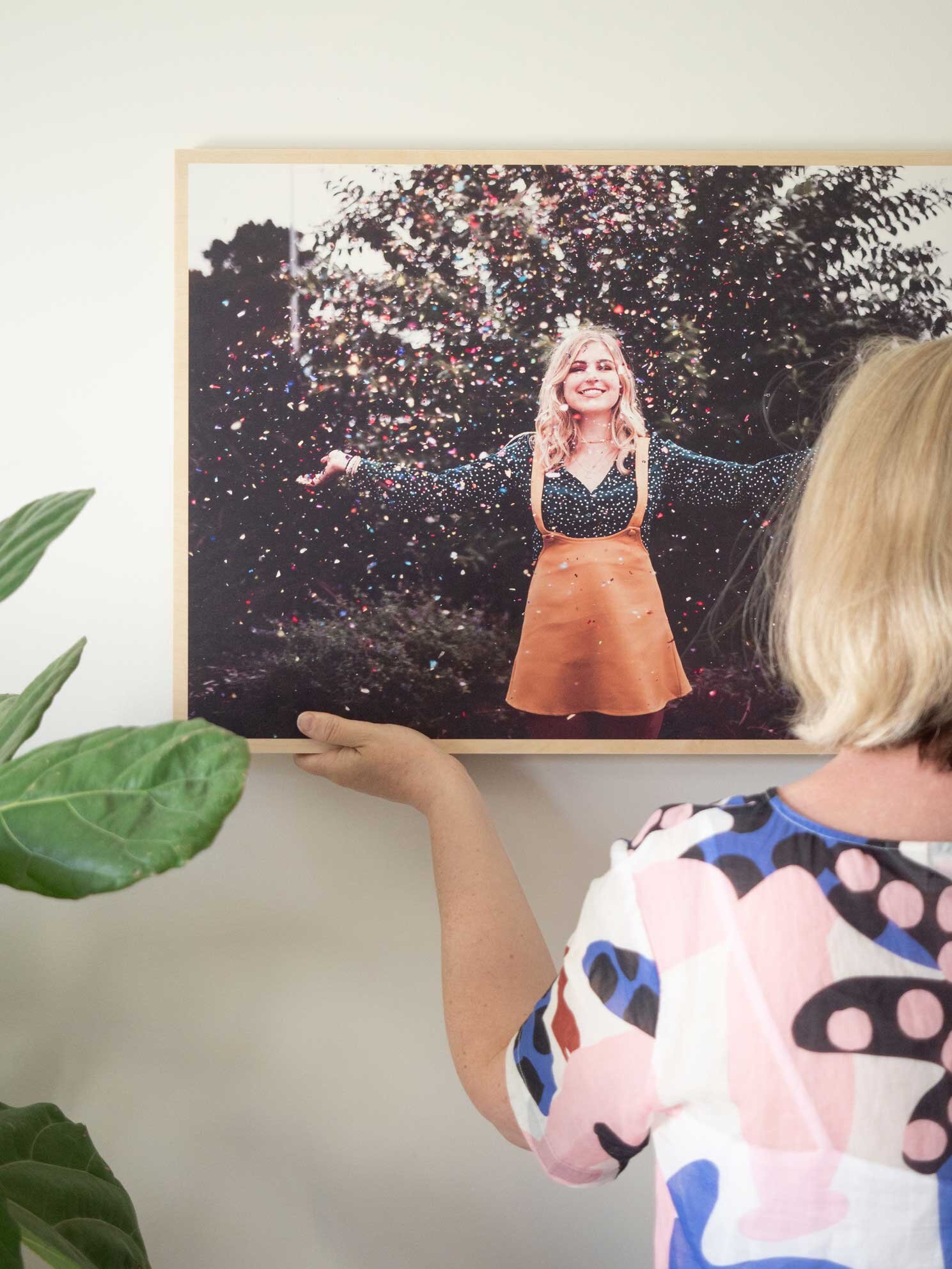 Framed Square Photo Block
