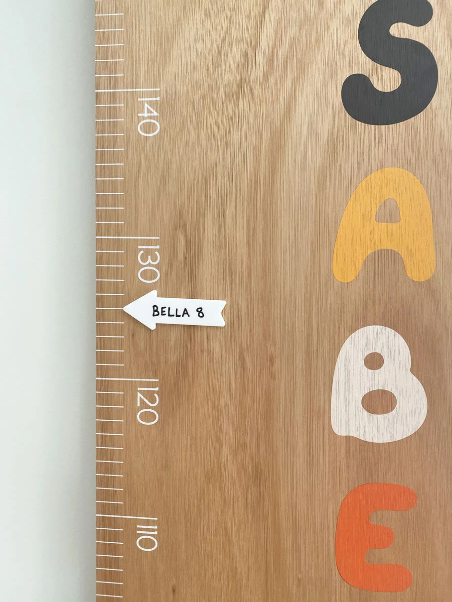 Wooden Height Charts | Print On Wood Australia