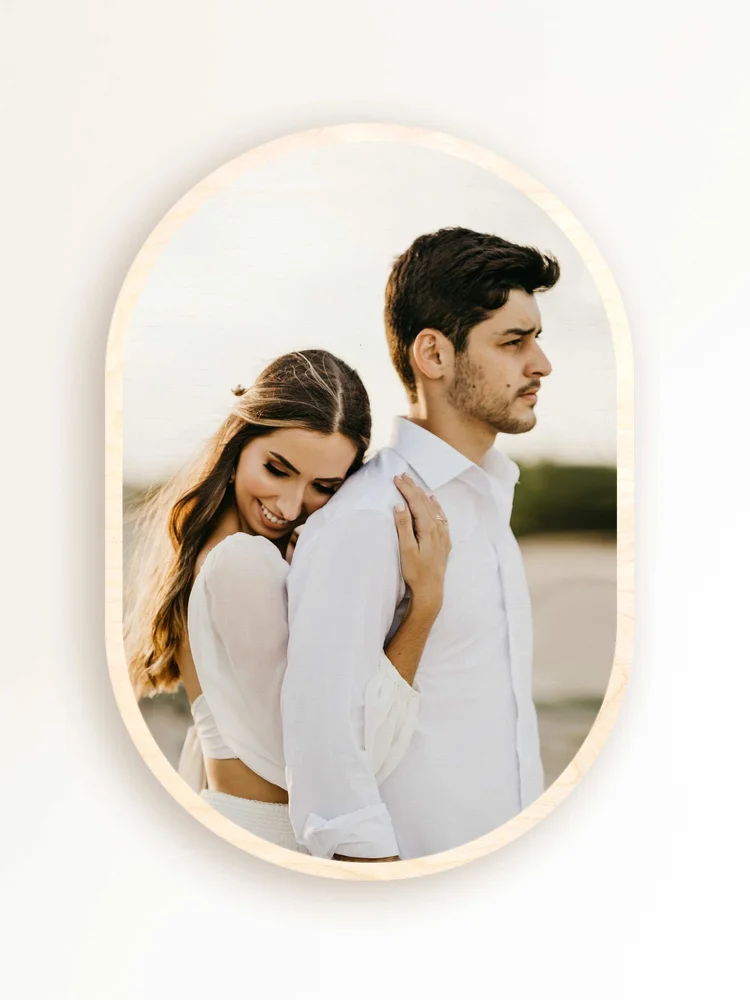Framed Rectangle Photo Block