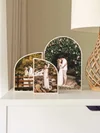 Large Arch Wood Photo Block Set