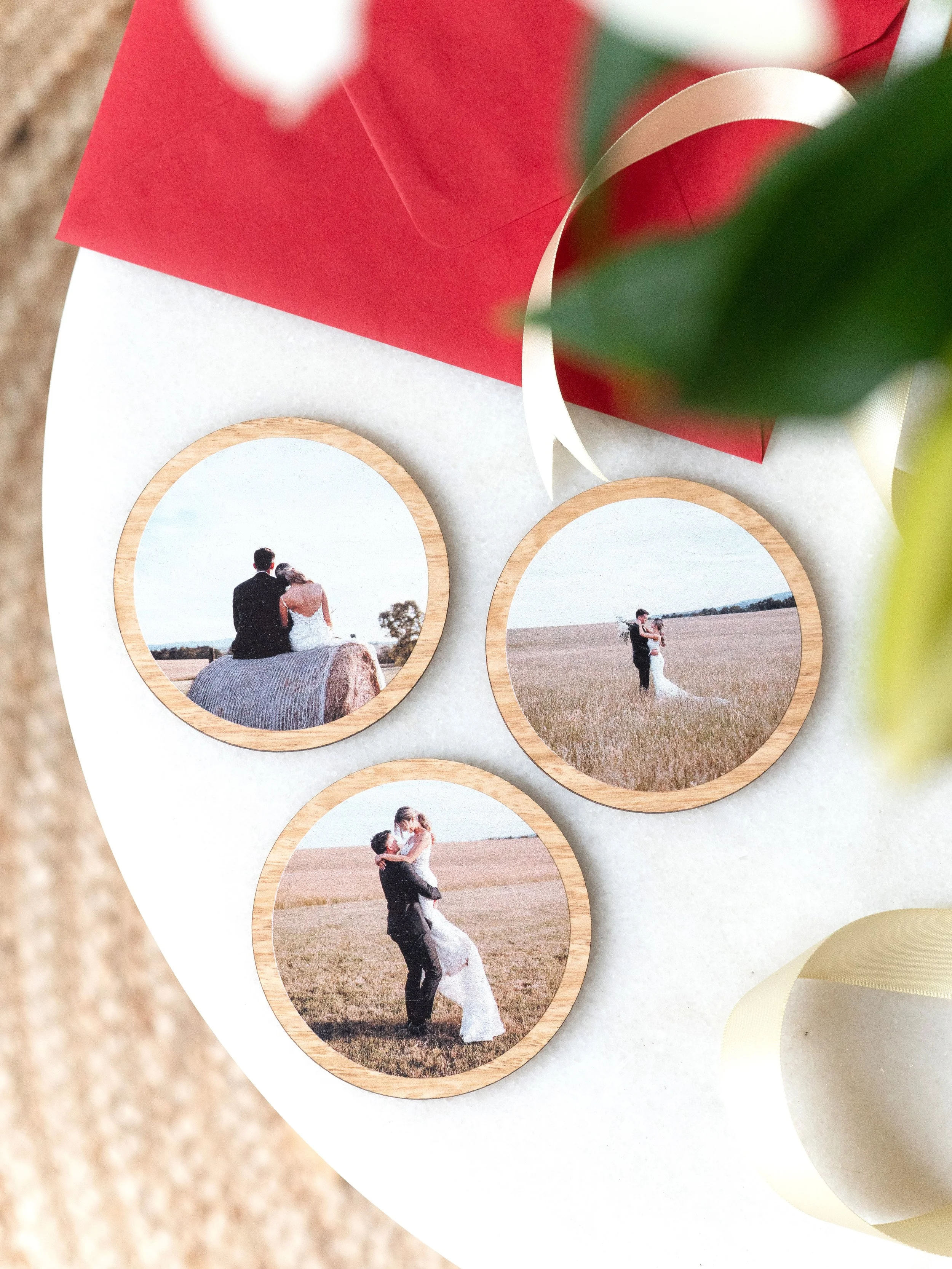 Large Circle Photo Block