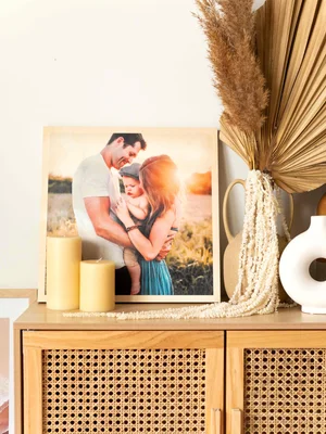 Framed Square Photo Block