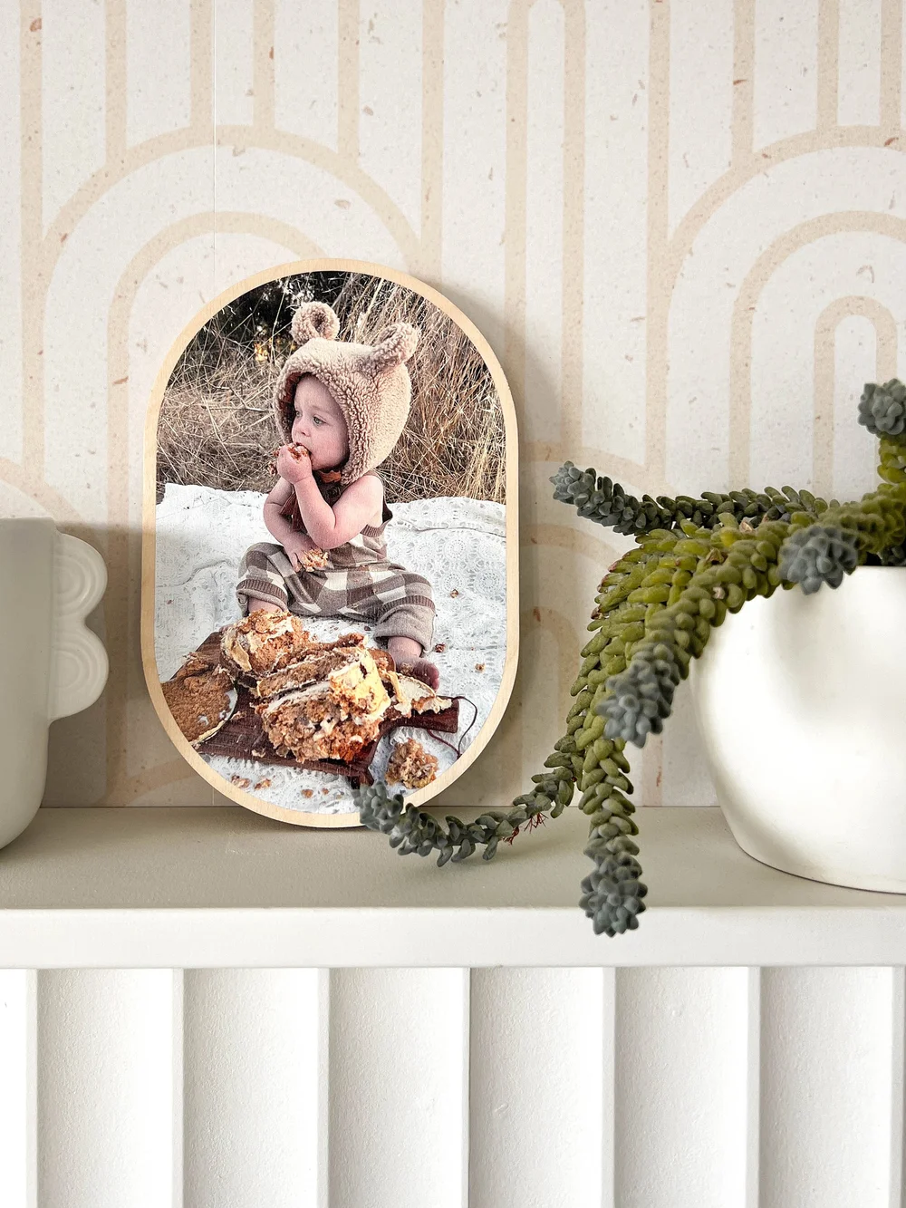 Large Double Arch Photo Block | Print On Wood Australia