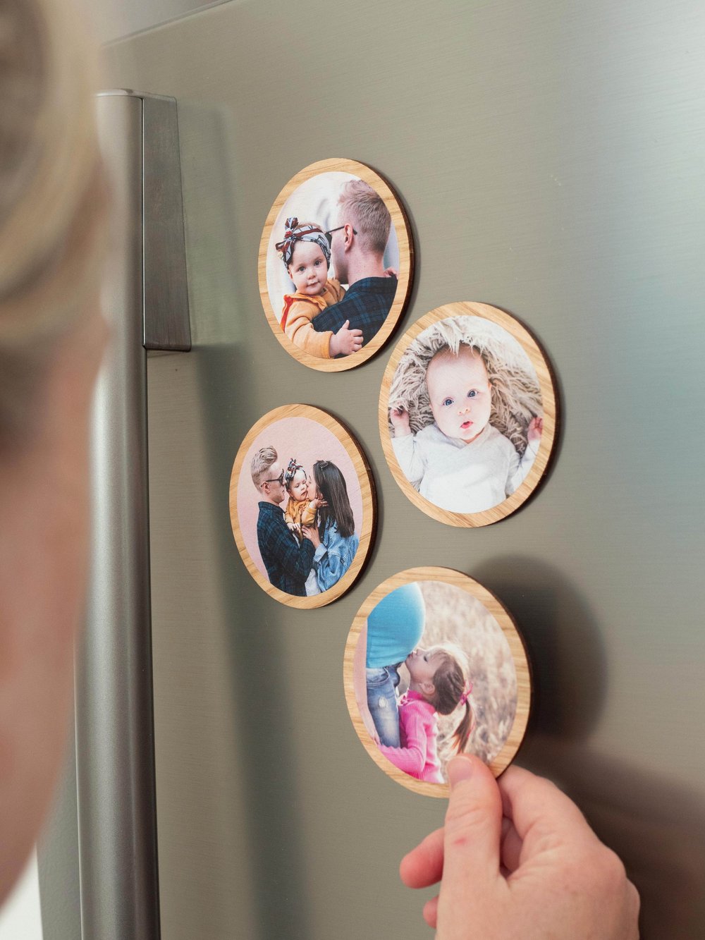 Large Circle Photo Block
