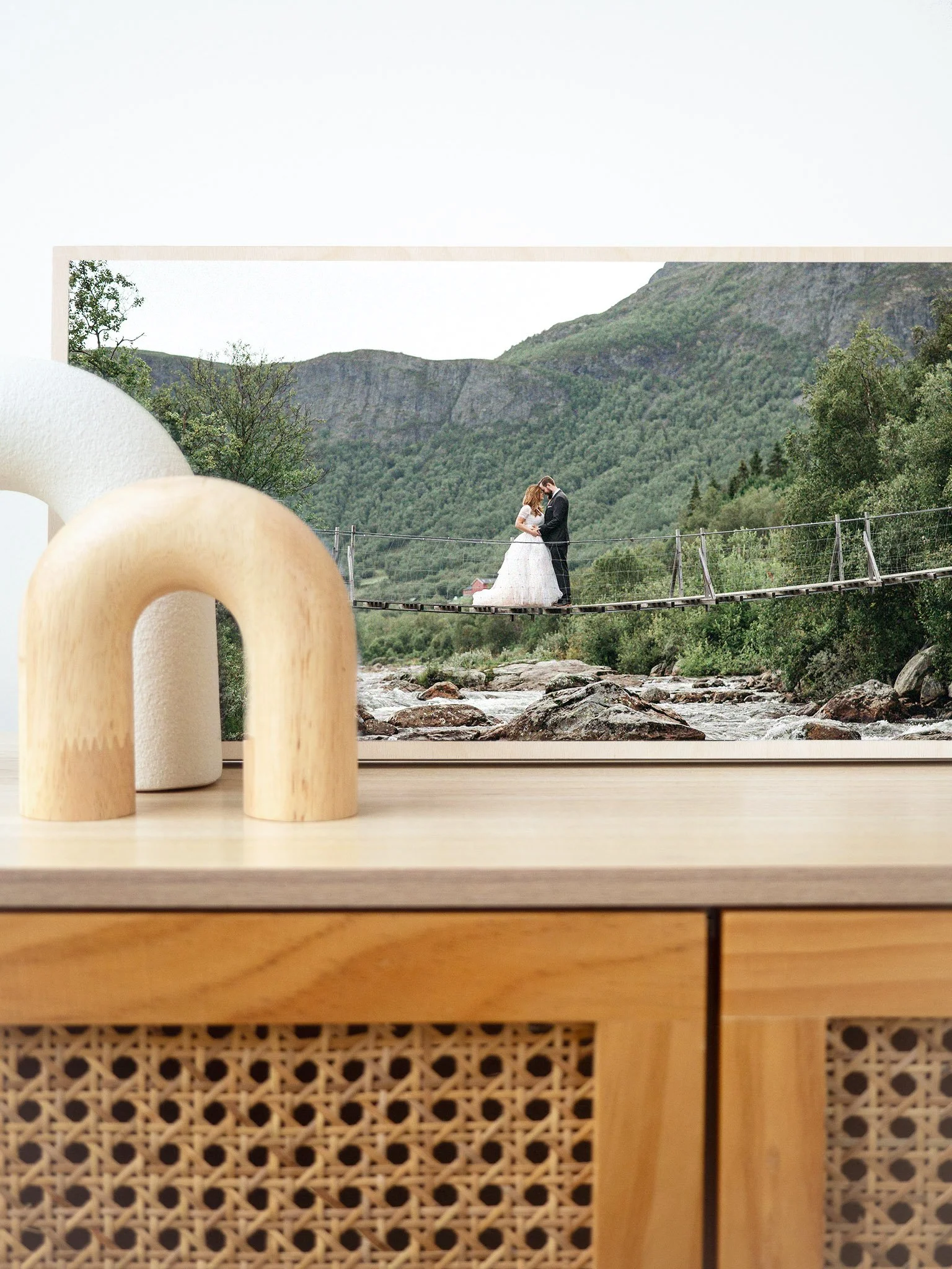 Large Double Arch Photo Block Set