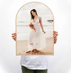 Large Arch Wood Photo Block Set