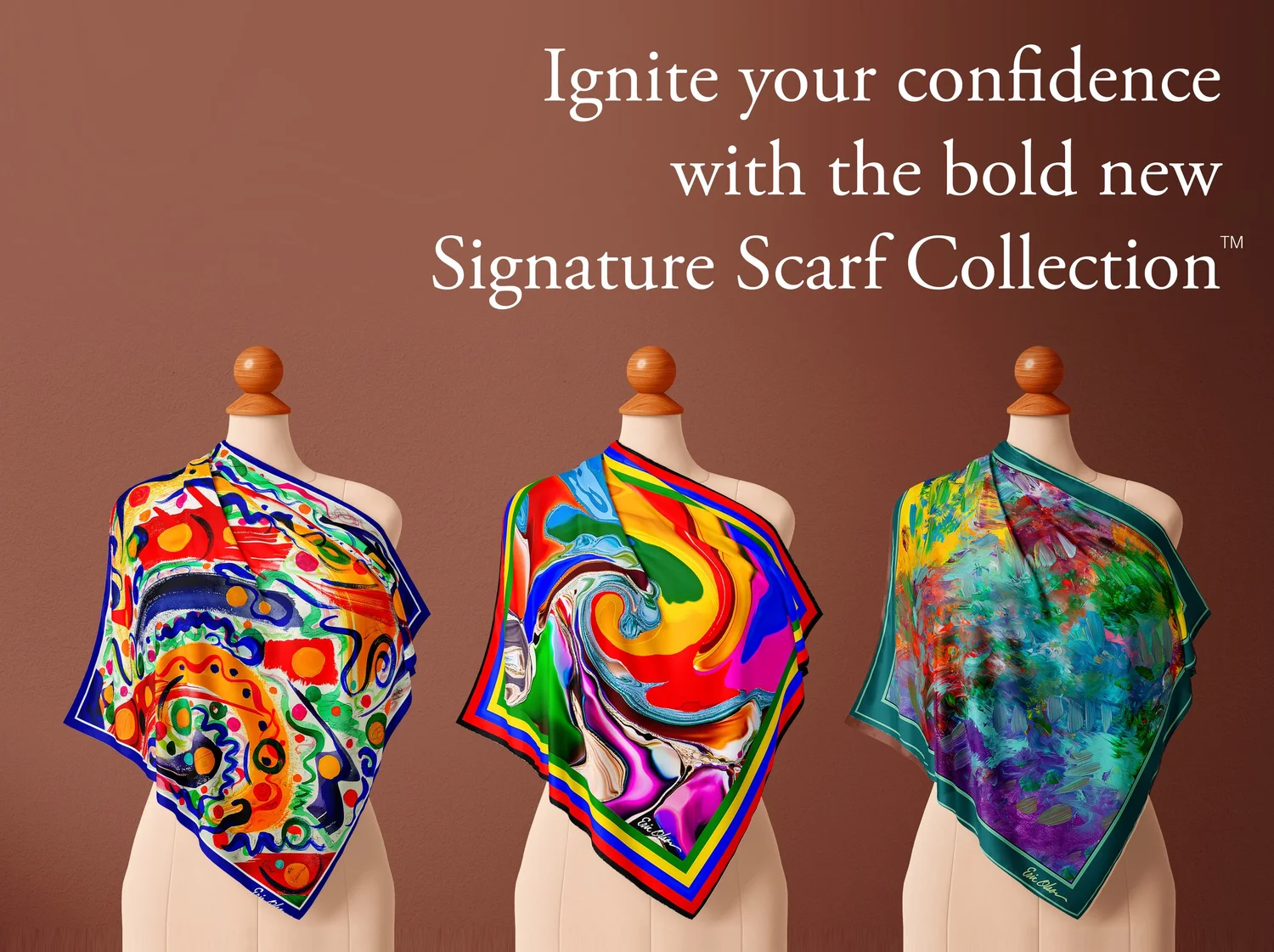 ERIC OLSON SCARVES Eric Olson Scarves