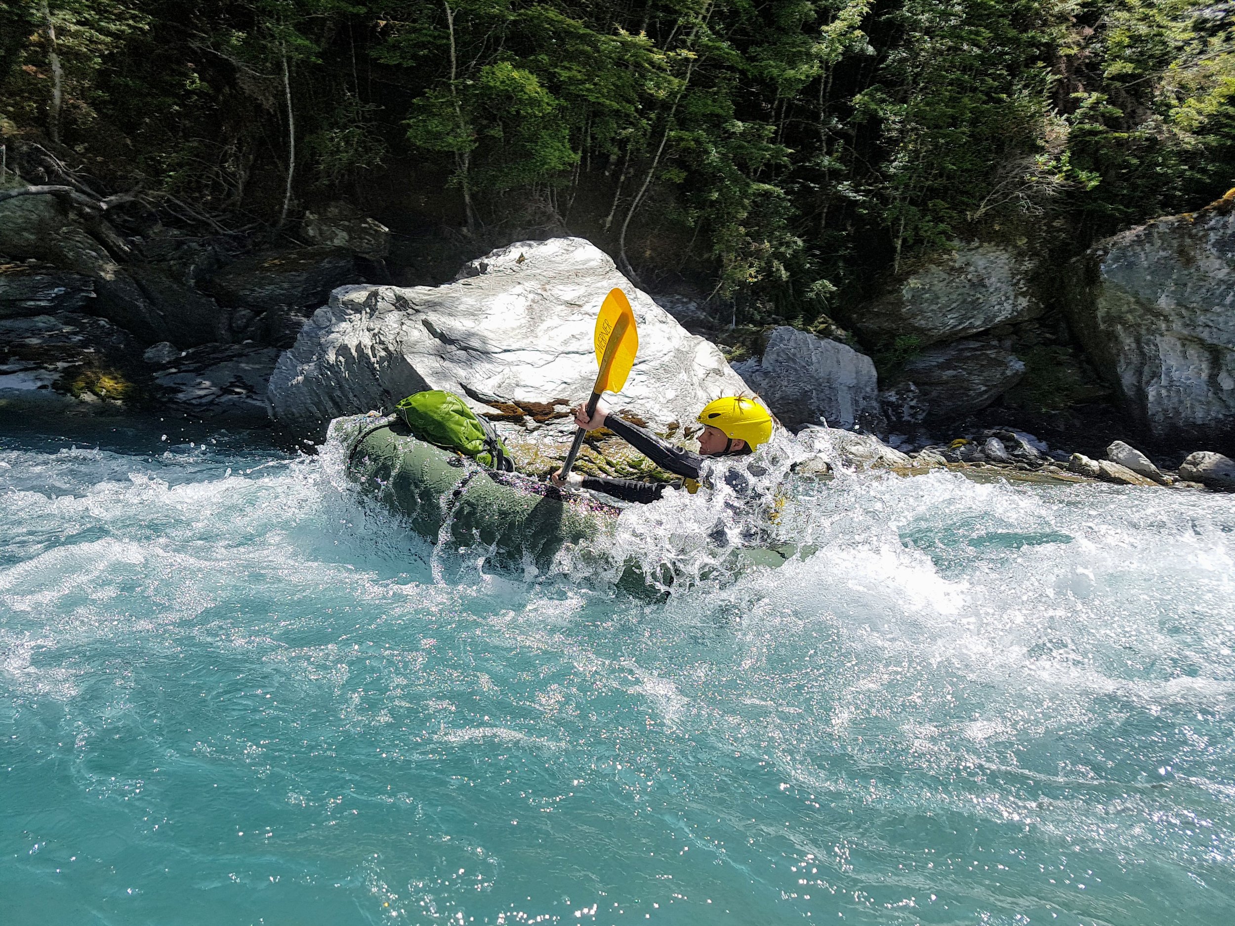 Packrafting Queenstown