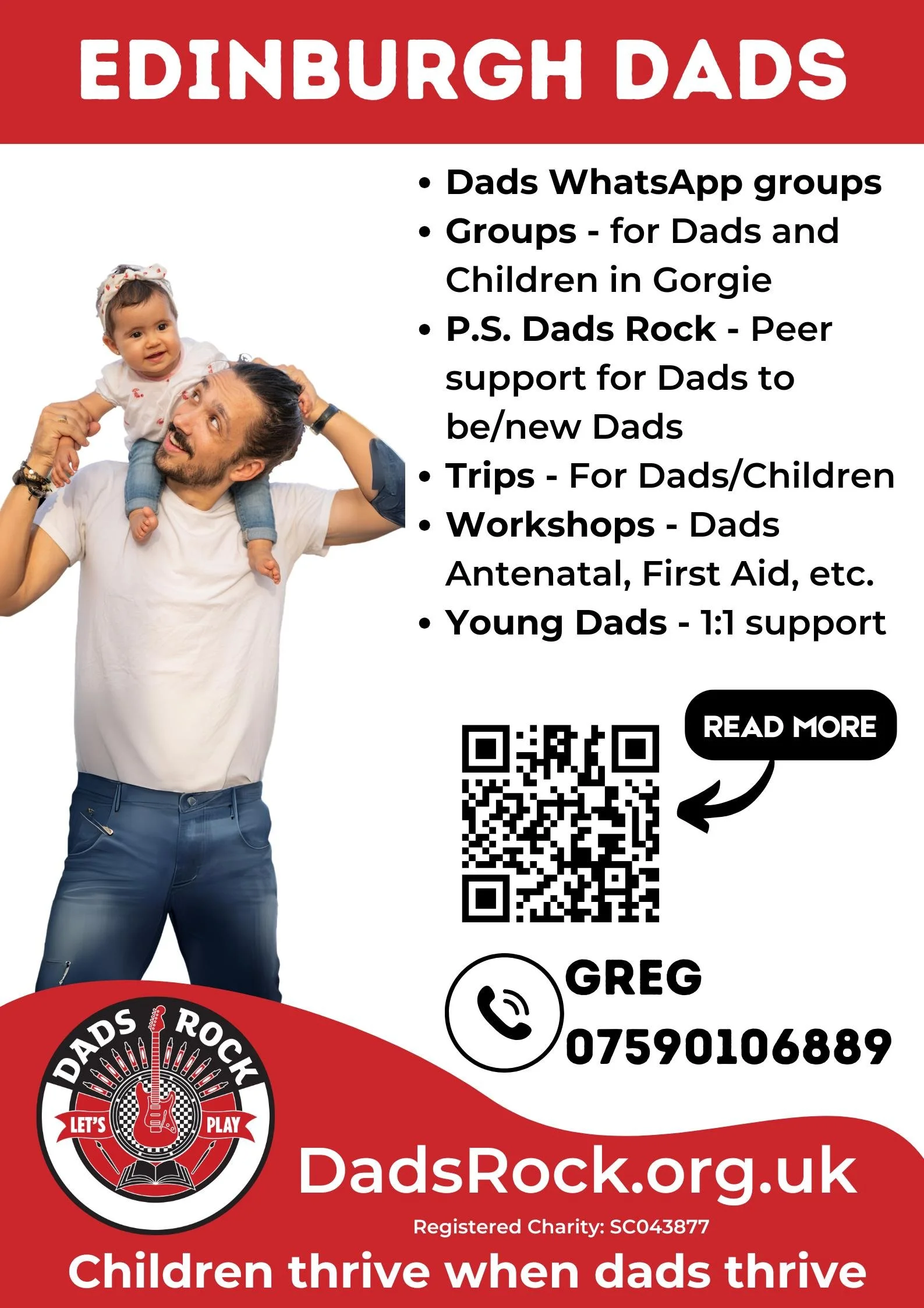 Support for Dads In Edinburgh — Dads Rock — Dads Rock