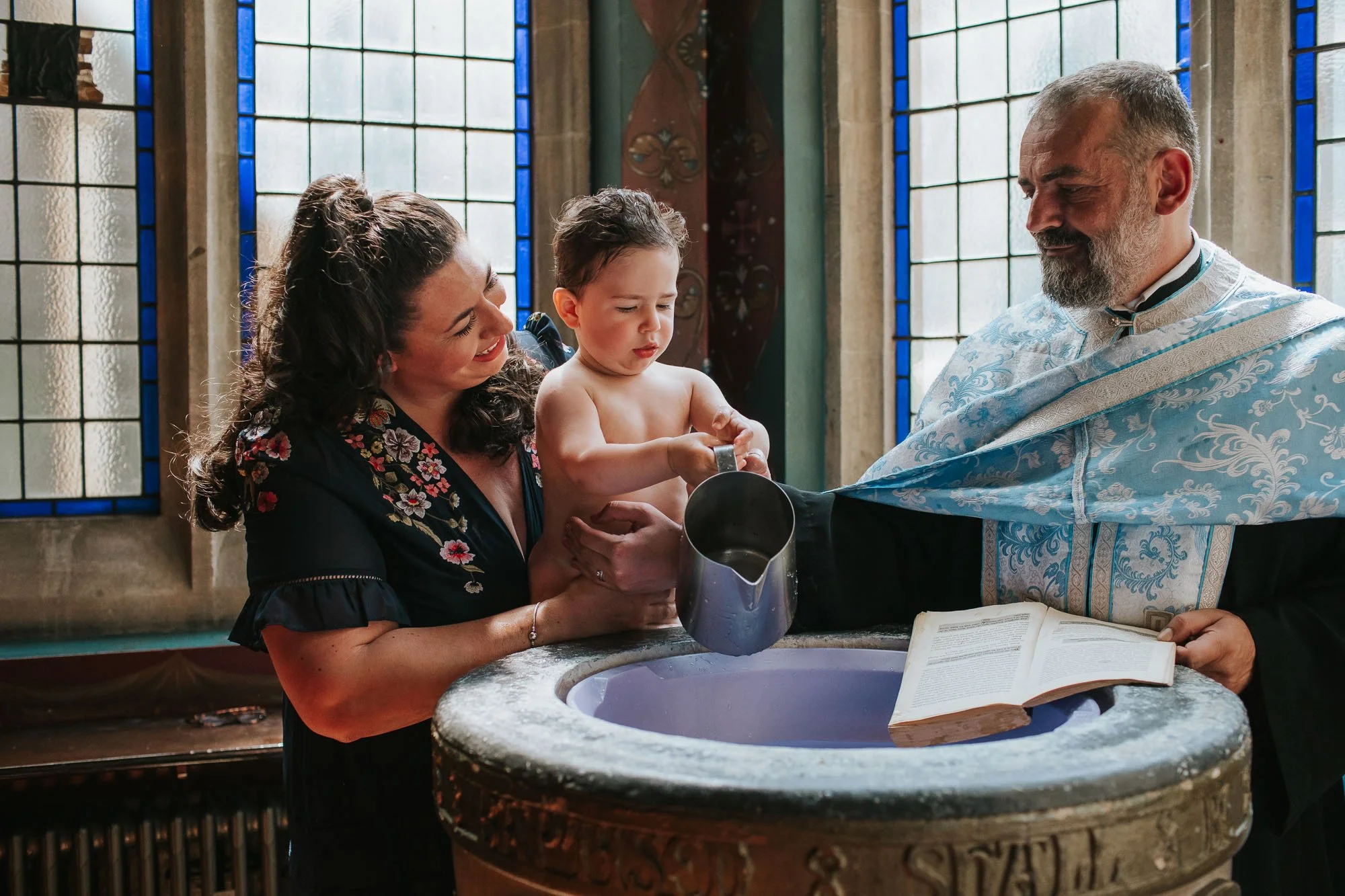 Greek Orthodox Baptism
