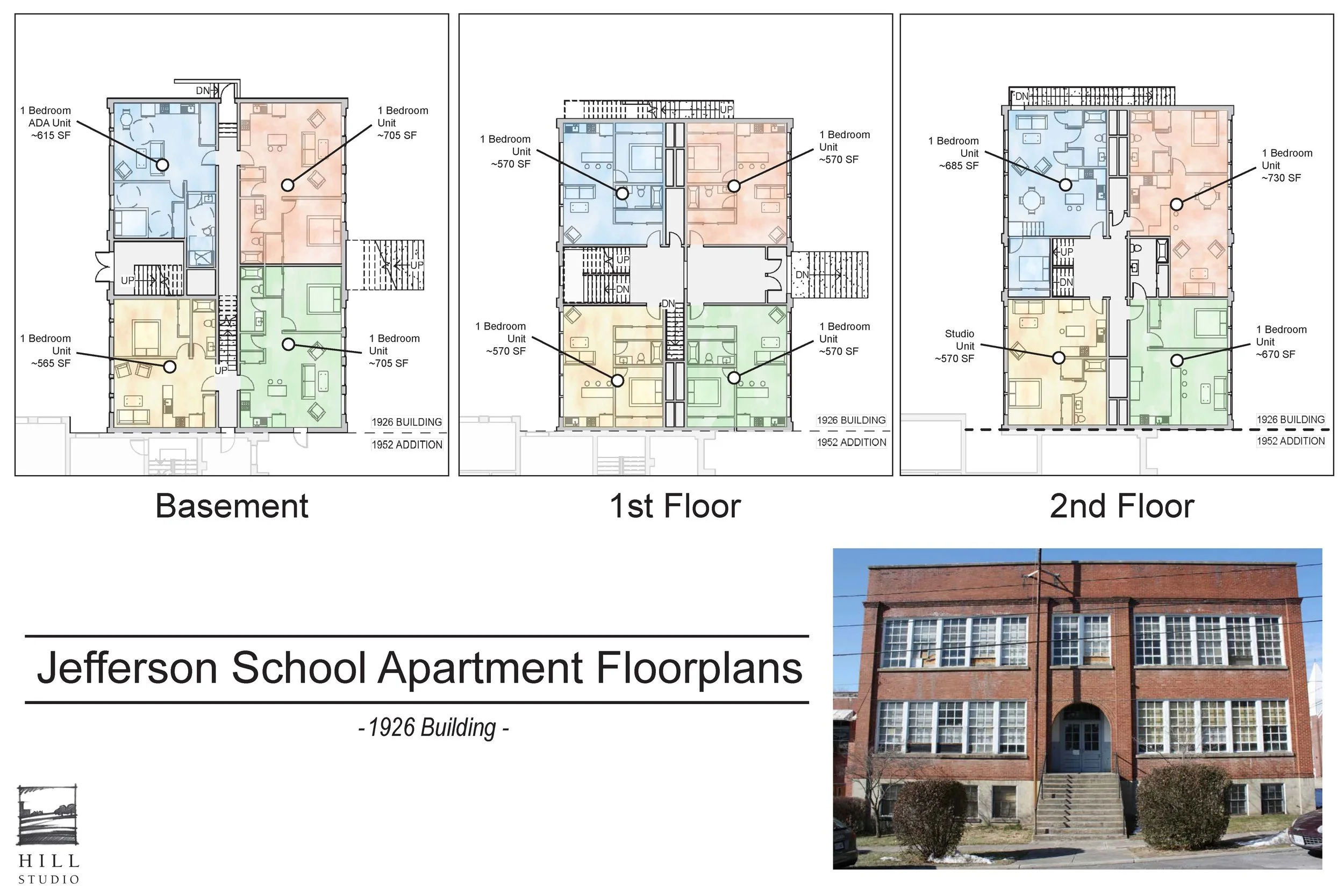 Hill Studio — Jefferson/Elementary East School Study Final Design