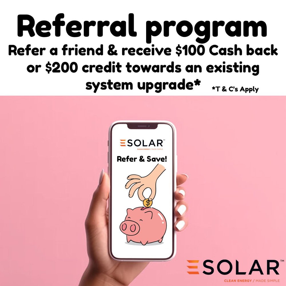 Referrals | Discover Solar Referrals Today! — ESolar - Solar Electric ...