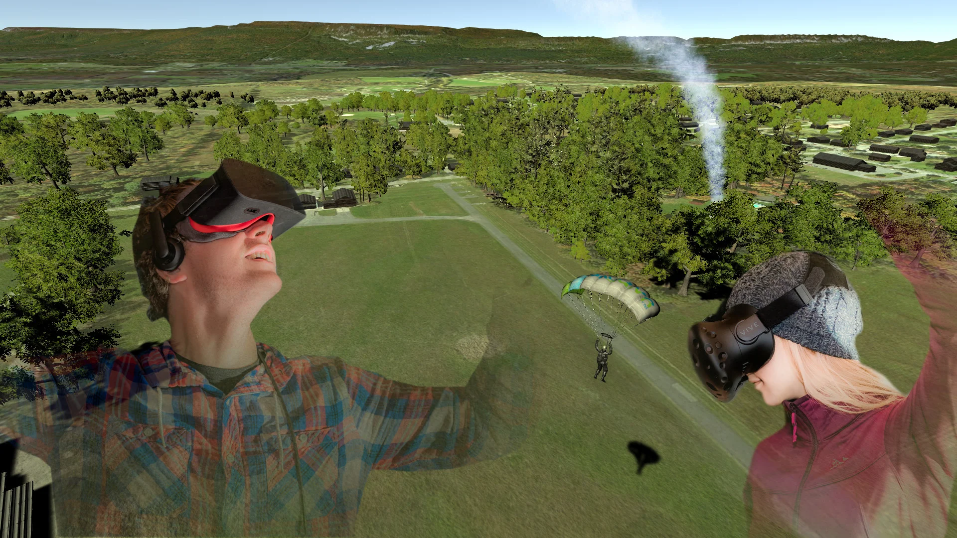 SkydiVR - Virtual Reality Parachute Flight Simulator