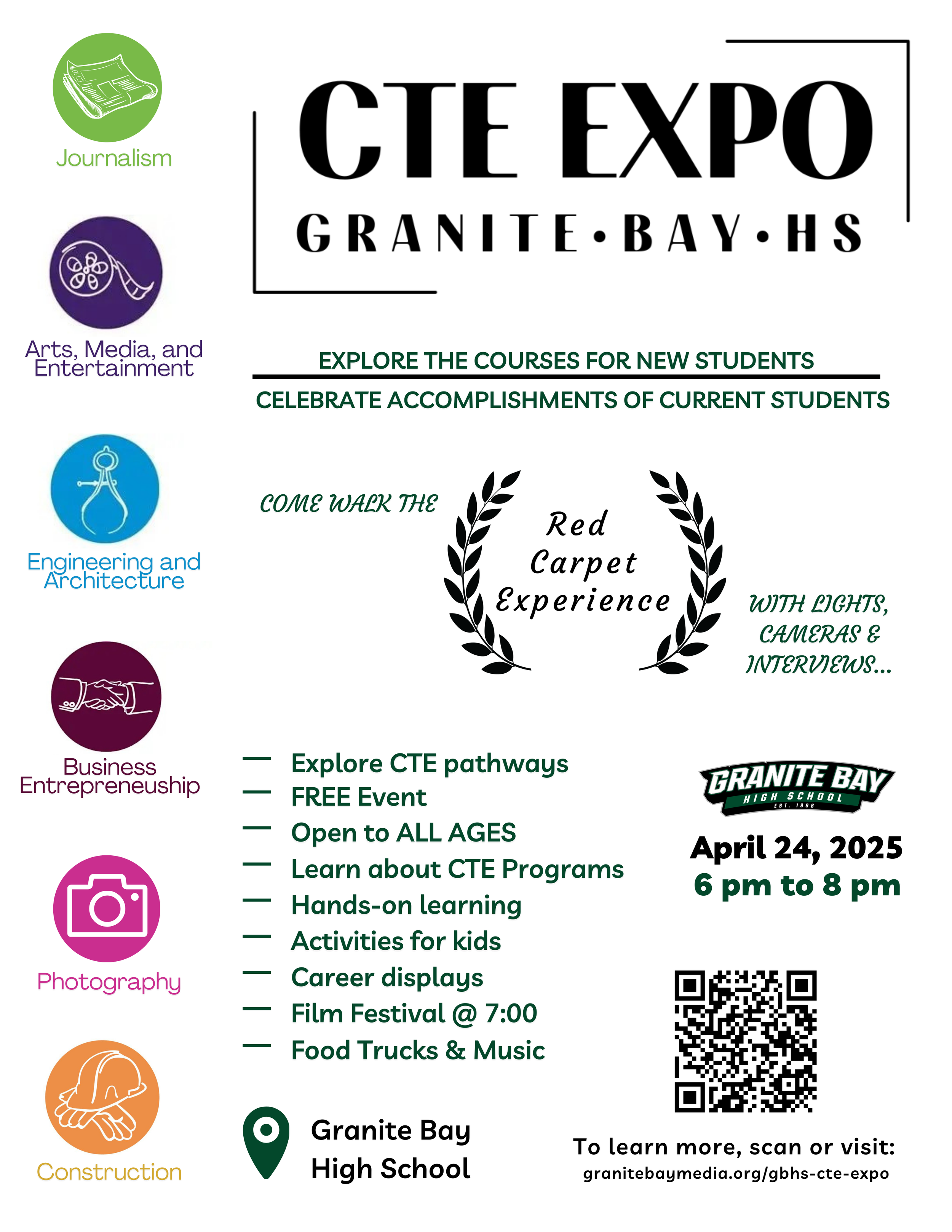 GBHS CTE EXPO — Granite Bay HS Film Media