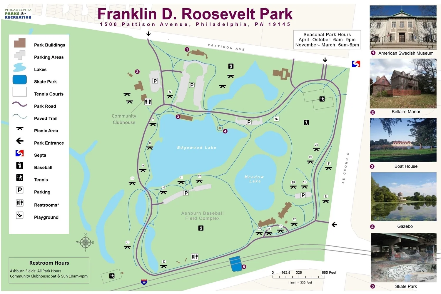 Getting Here — Friends of FDR Park
