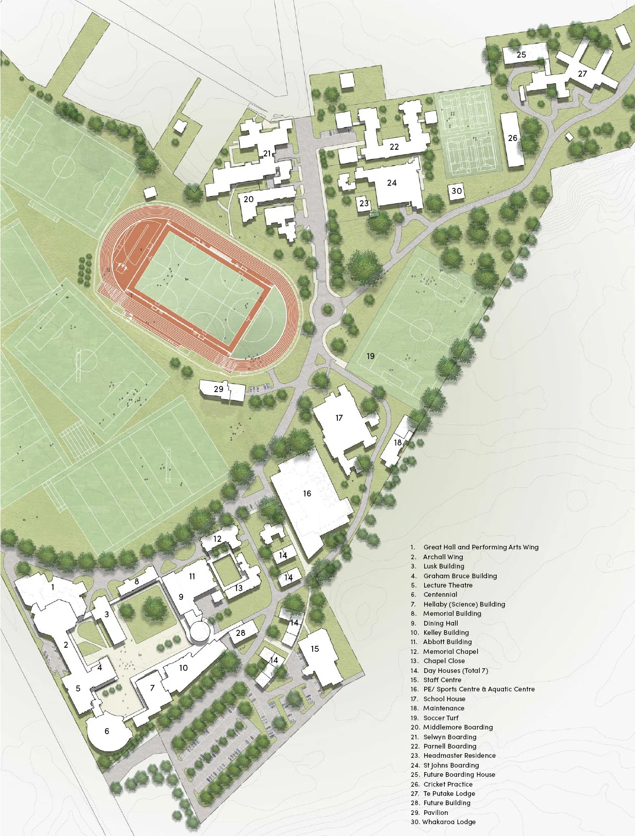 King's College Masterplan — McIldowie Partners