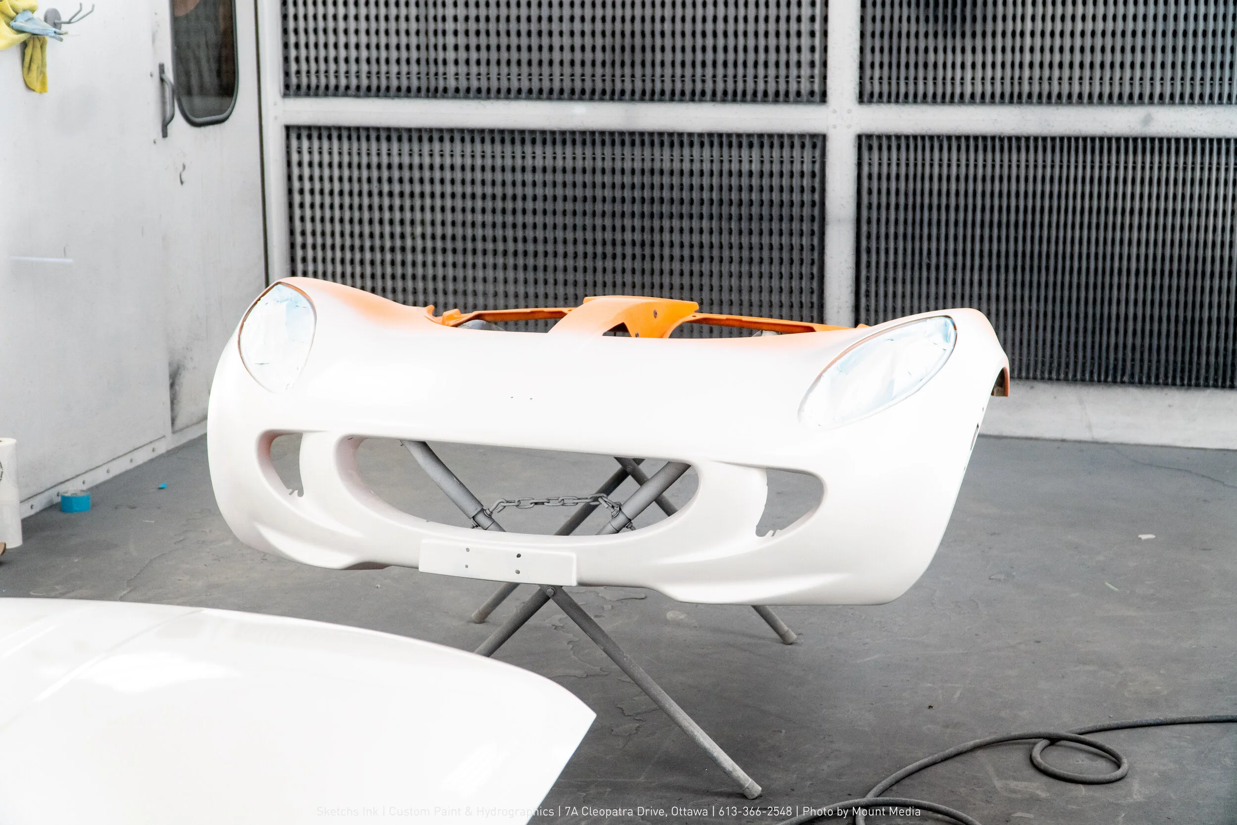 Lotus Elise: Custom Body Works and Repaint — Sketchs Ink