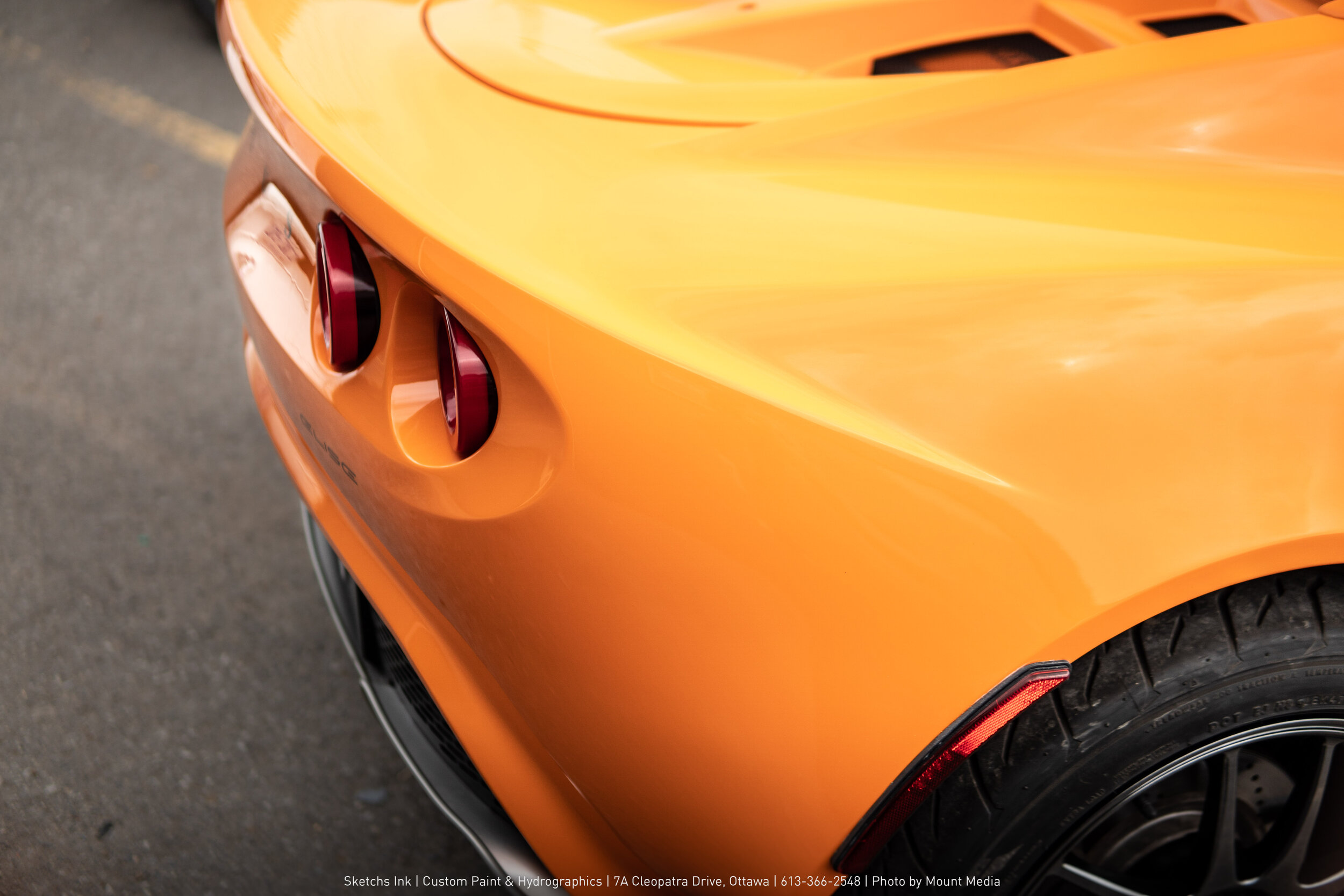 Lotus Elise: Custom Body Works and Repaint — Sketchs Ink