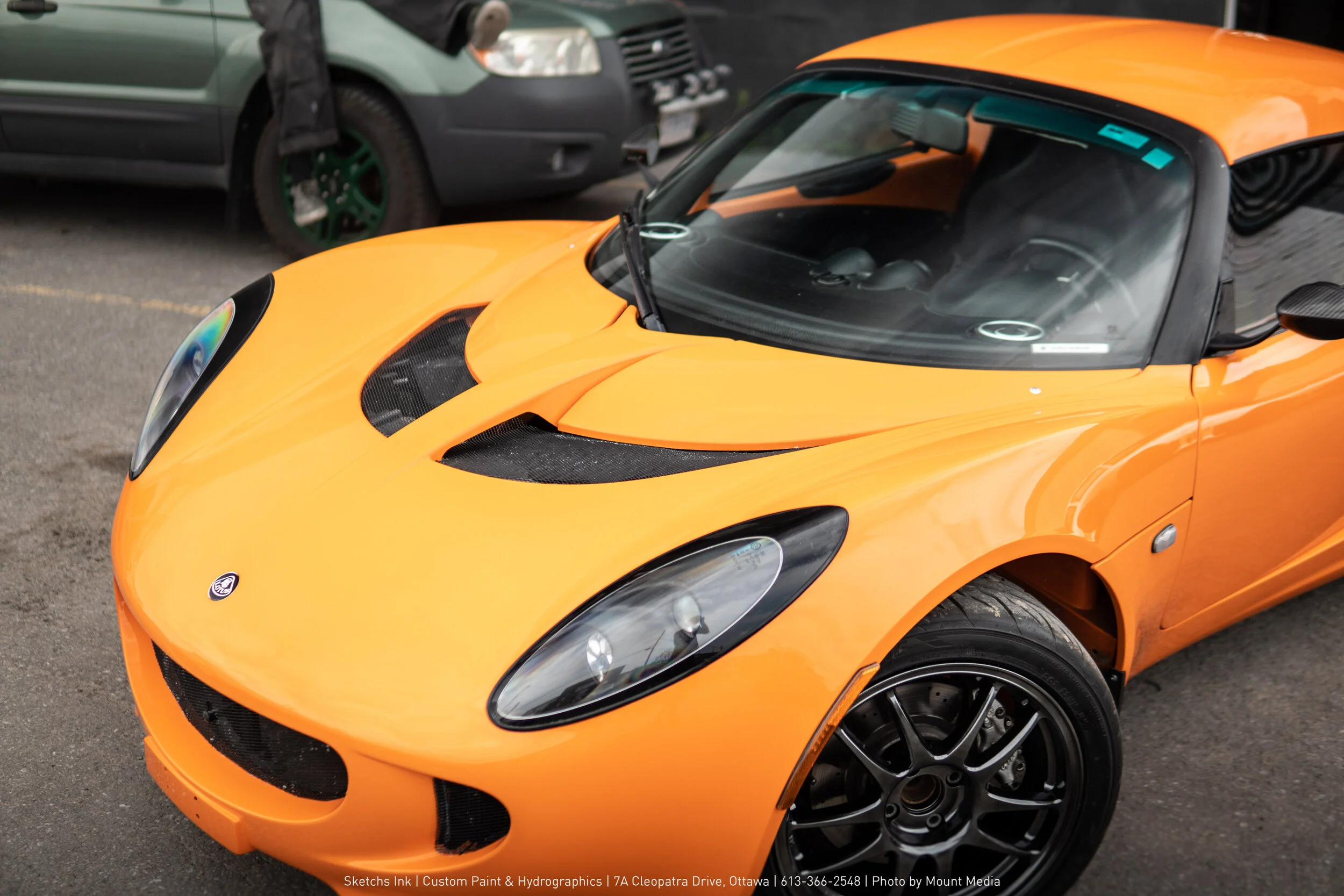 Lotus Elise: Custom Body Works and Repaint — Sketchs Ink