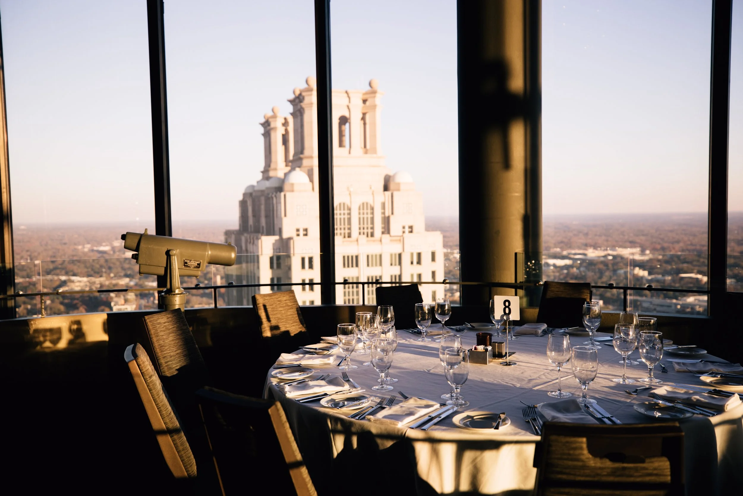 Events & Group Dining — The Sun Dial Restaurant, Bar & View