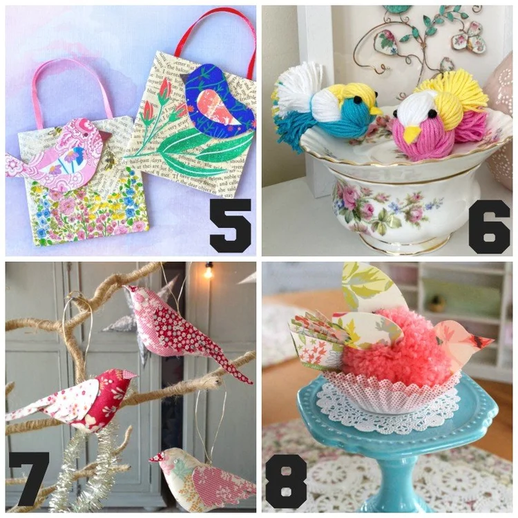 Beautiful Bird Themed Craft Ideas — Sum of their Stories Craft Blog