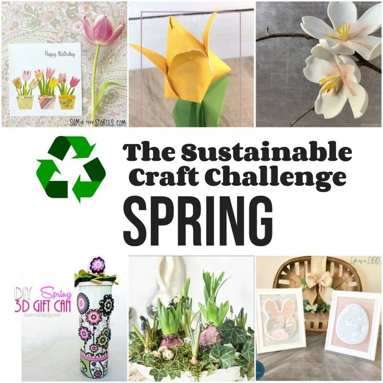 How to Make Tulip Collage Greeting Cards — Sum of their Stories Craft Blog