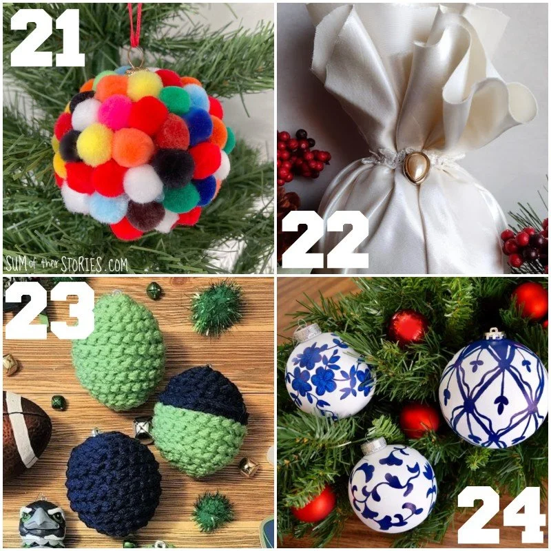21 ways to upcycle old Christmas baubles — Sum of their Stories Craft Blog