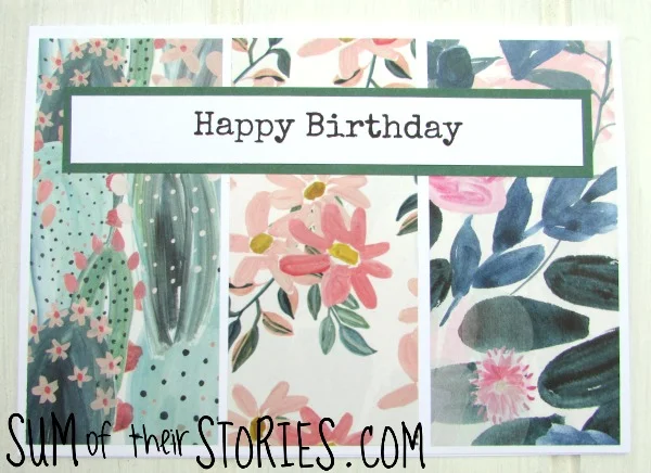 Simple Cards with Beautiful Papers — Sum of their Stories Craft Blog