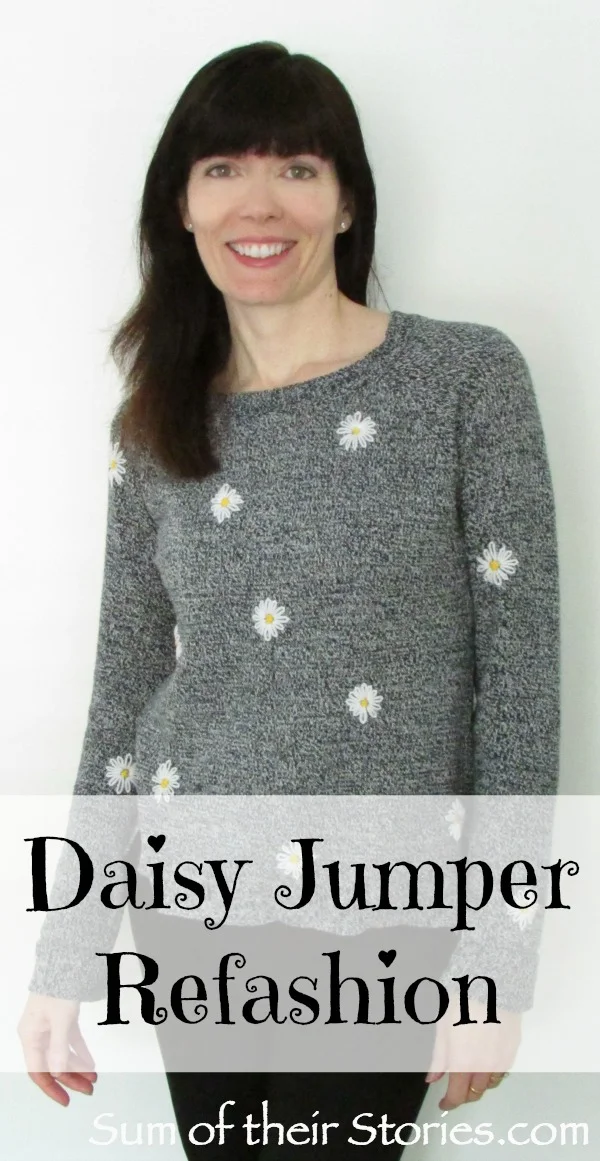 Daisy Jumper Refashion — Sum of their Stories Craft Blog