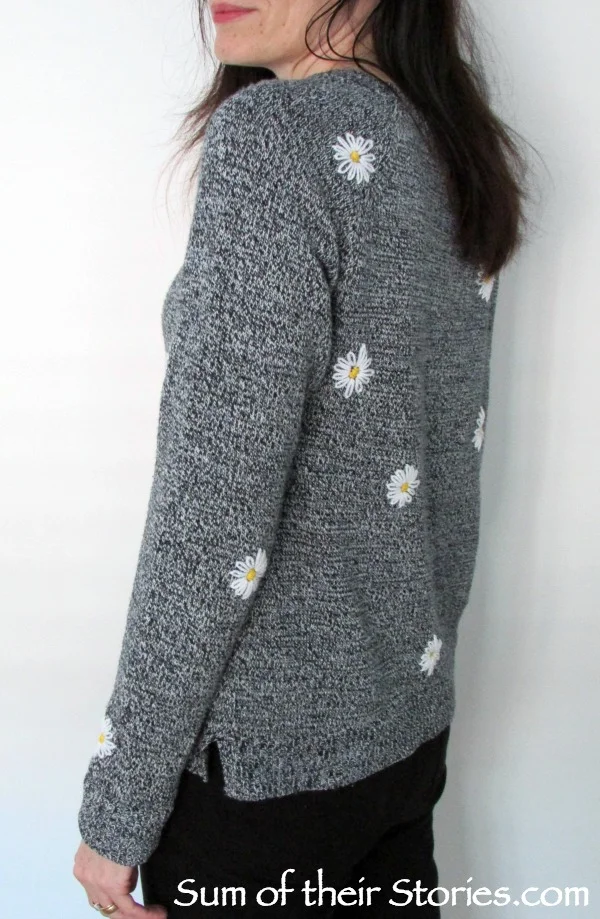 Daisy Jumper Refashion — Sum of their Stories Craft Blog