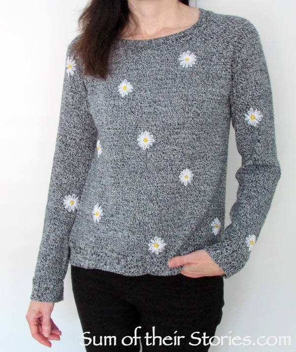 Daisy Jumper Refashion — Sum of their Stories Craft Blog