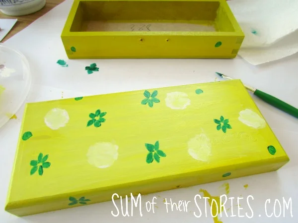 Floral Painted Wooden Box DIY Tutorial — Sum of their Stories Craft Blog