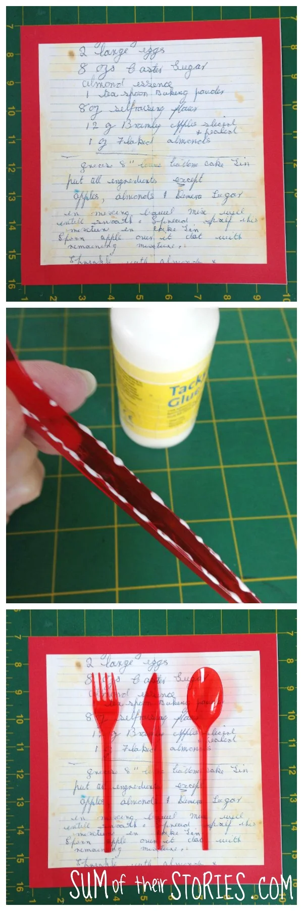 How to make art from a vintage family recipe — Sum of their Stories ...