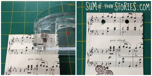 Sheet Music Gift Card Envelopes — Sum of their Stories Craft Blog