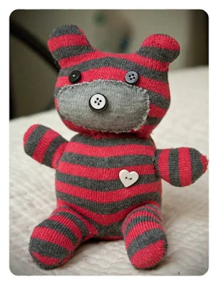 Sock Teddy — Sum of their Stories Craft Blog