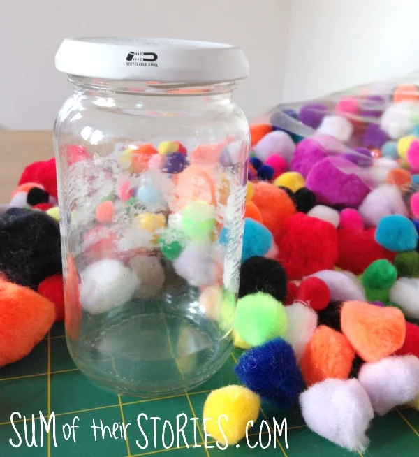 Pom Pom Pen Pot — Sum of their Stories Craft Blog