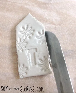 Clay Initial Gift Tags — Sum of their Stories Craft Blog