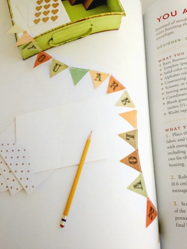 Make a simple bunting card — Sum of their Stories Craft Blog