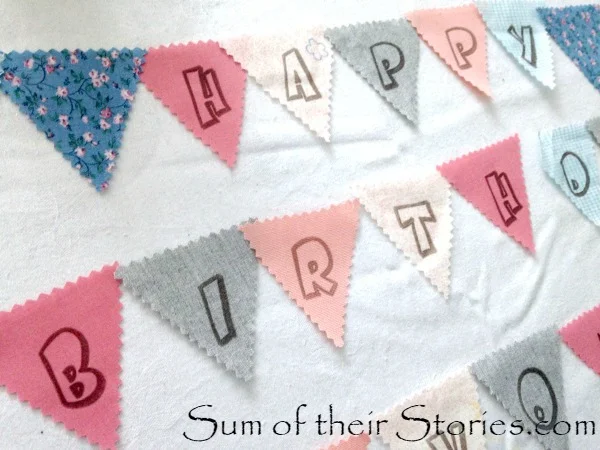 Make a simple bunting card — Sum of their Stories Craft Blog