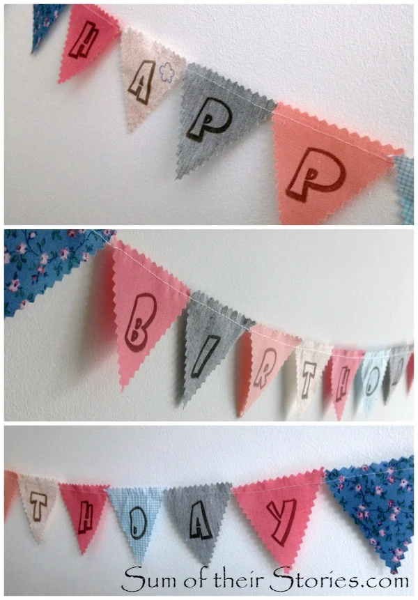 Make a simple bunting card — Sum of their Stories Craft Blog