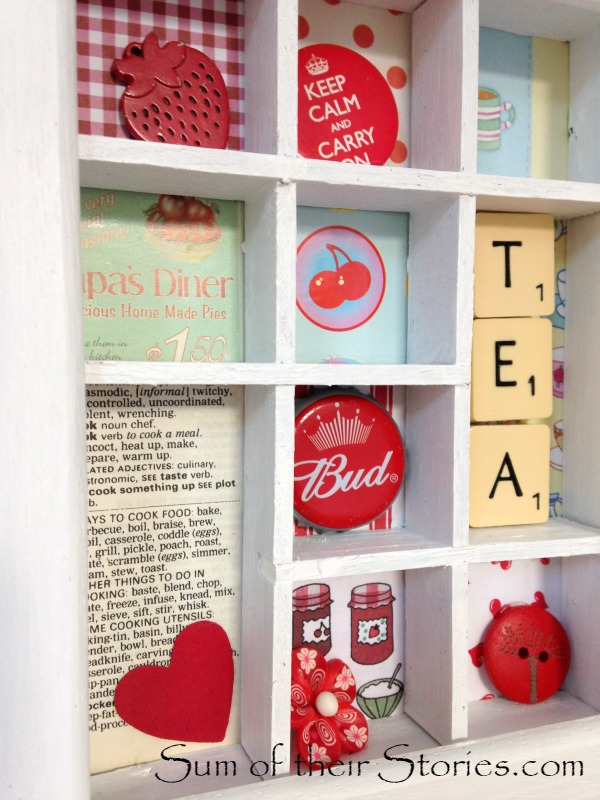 Kitchen Box Frame Makeover — Sum of their Stories Craft Blog