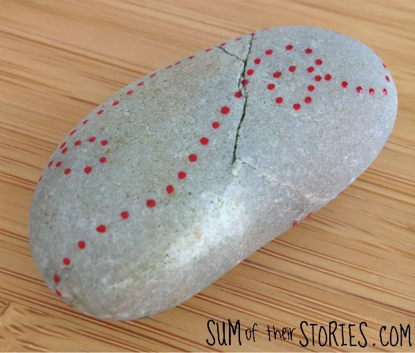 Dot Painted Pebbles with Nail Varnish — Sum of their Stories Craft Blog