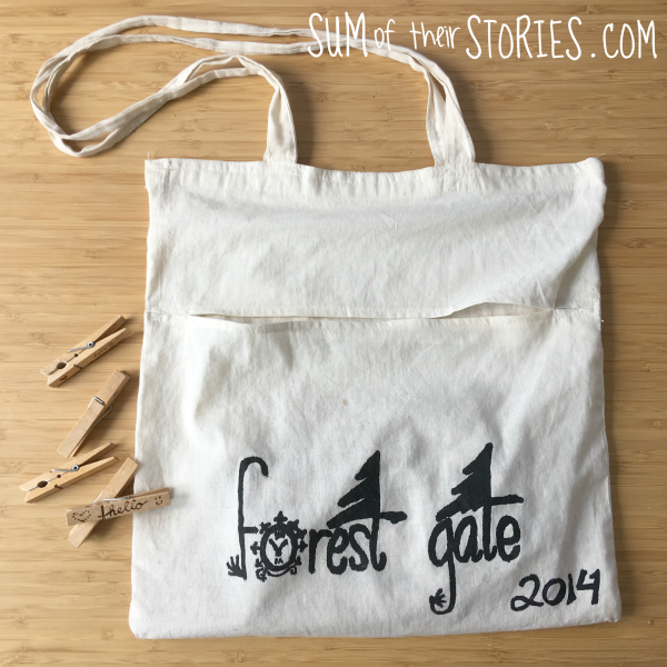 Turn a Shopping Bag into a Peg Bag — Sum of their Stories Craft Blog