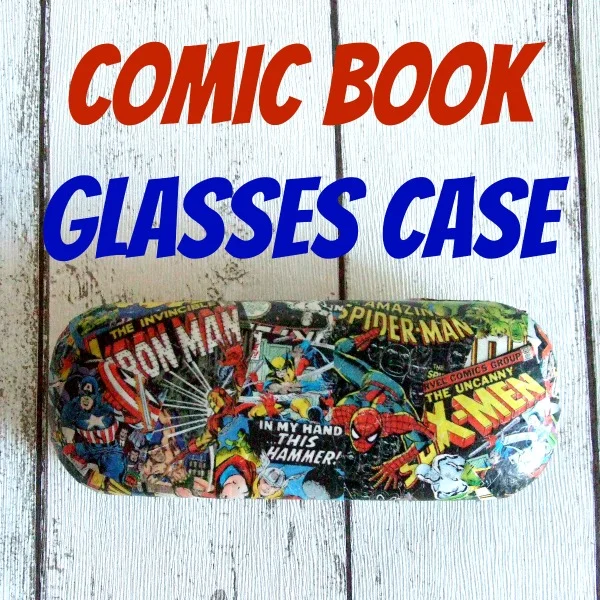 Comic Book Glasses Case — Sum of their Stories Craft Blog